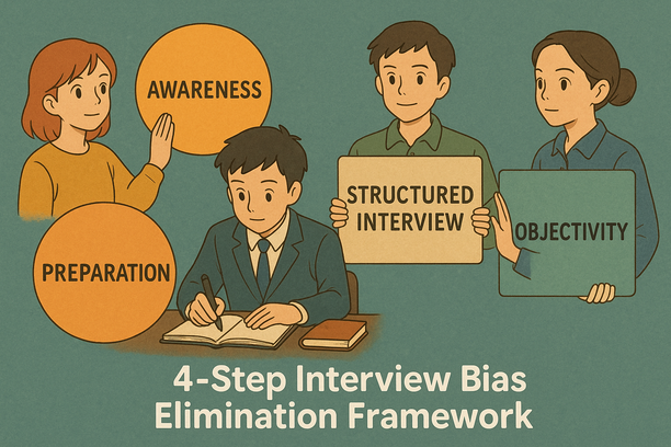 4-Step Interview Bias Elimination Framework | AList Professionals